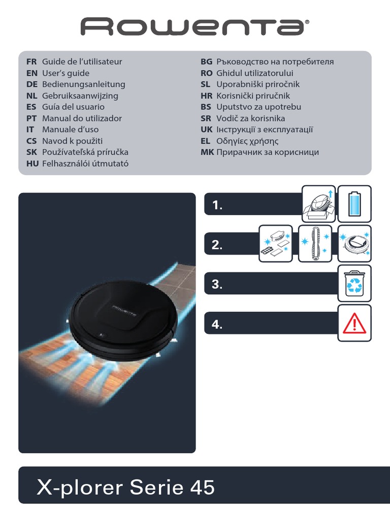 Manual Instruc Iuni Aspirator Robot | PDF