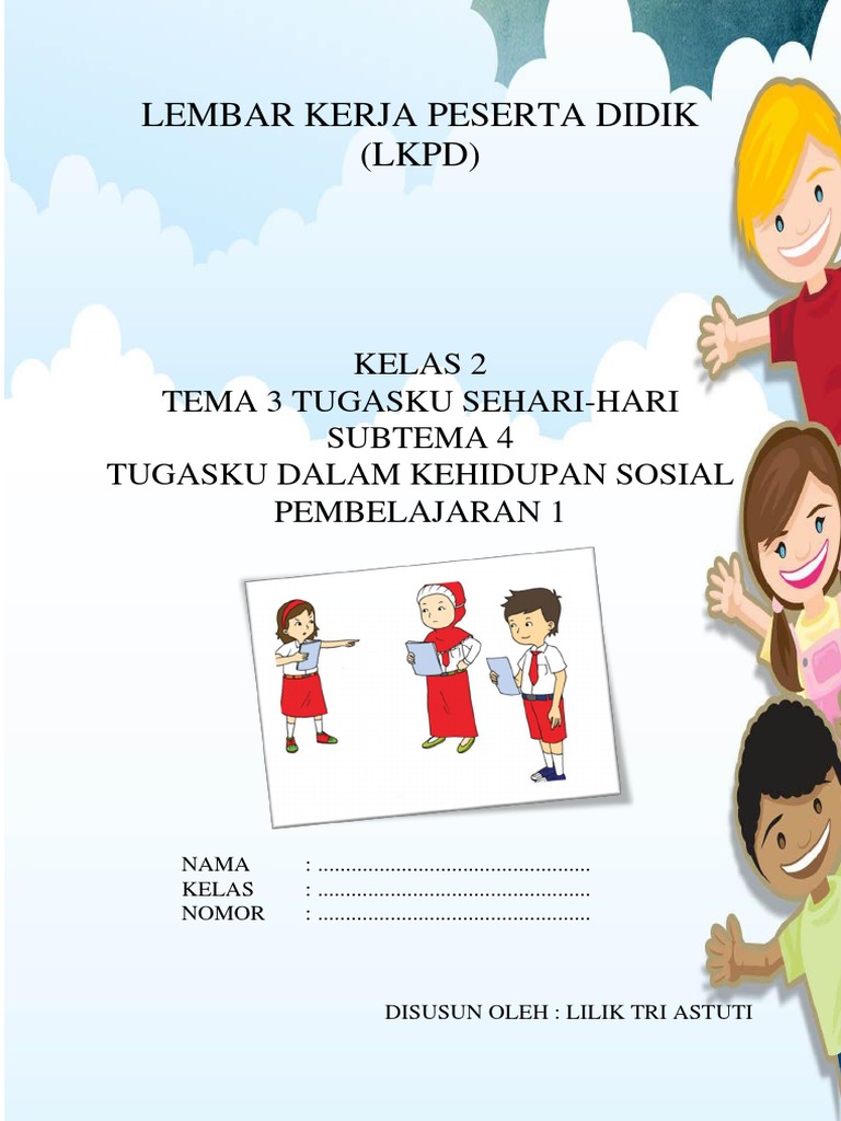 LKPD Tema 3 Subtema 4 PB1 Kelas Ii | PDF