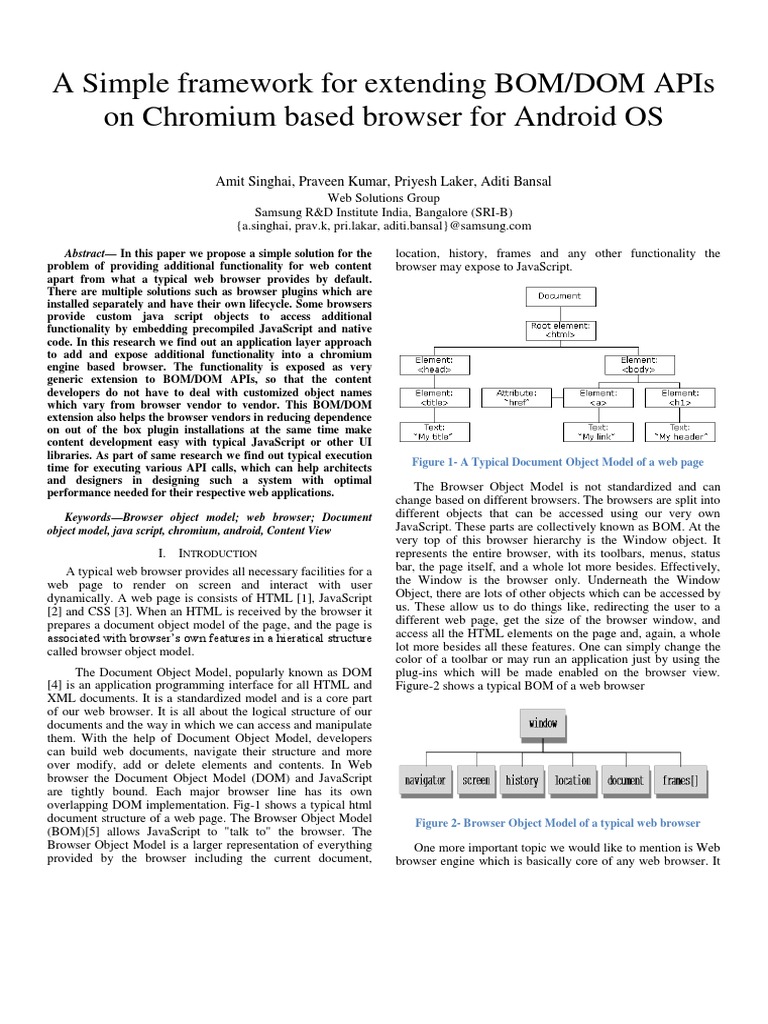 Bom Dom | Download Free PDF | Java Script | World Wide Web