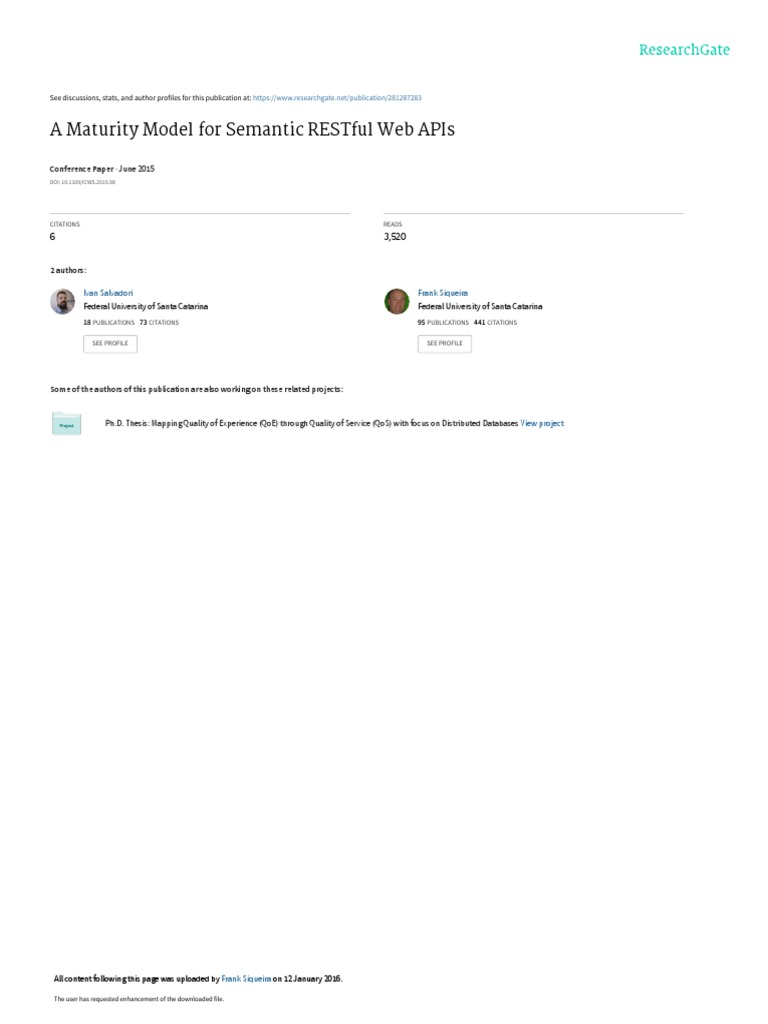 Artigo Ivan Camera Ready | PDF | Representational State Transfer ...