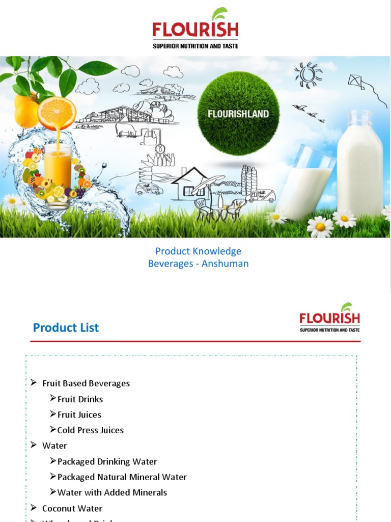 Product Knowledge PPT - Beverage | PDF | Sucrose | Diet & Nutrition