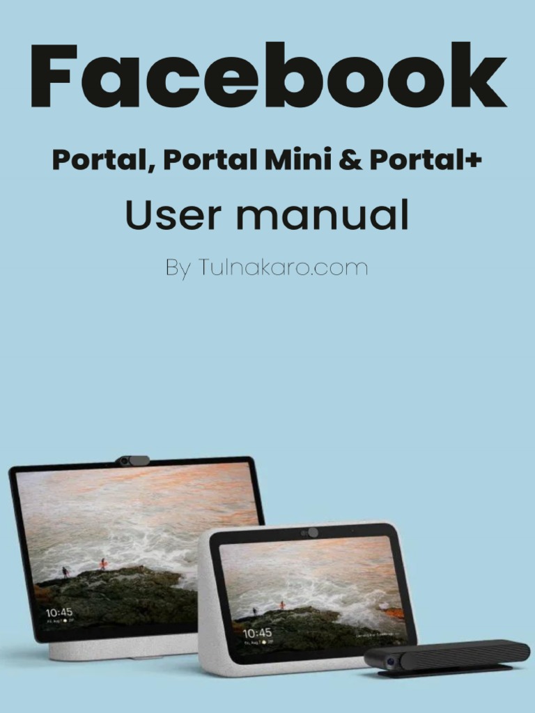 Facebook Portal User Manual | PDF | Password | Facebook