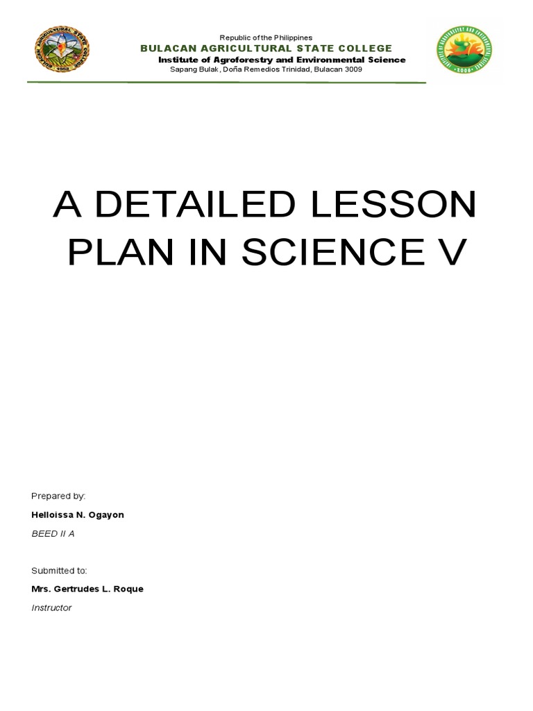 Lesson Plan: Female Reproductive System | PDF | Uterus | Reproductive ...