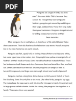 Penguin Facts vs Opinions Game | PDF