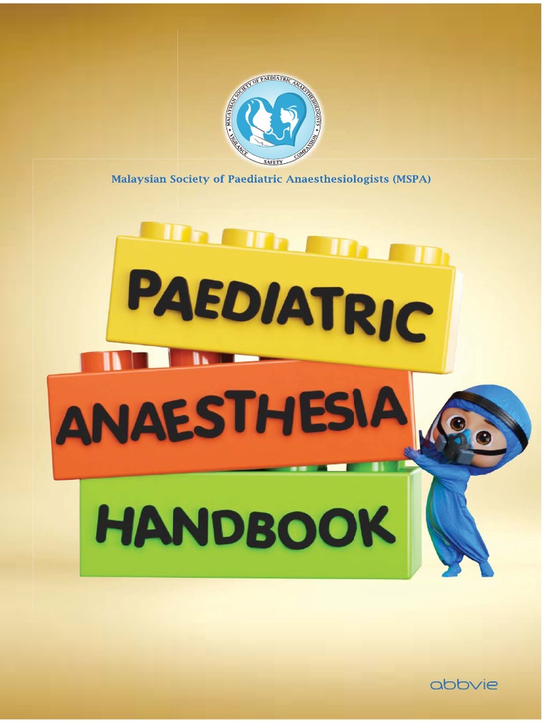Paediatric Anaesthesia Handbook | PDF | Diseases And Disorders ...