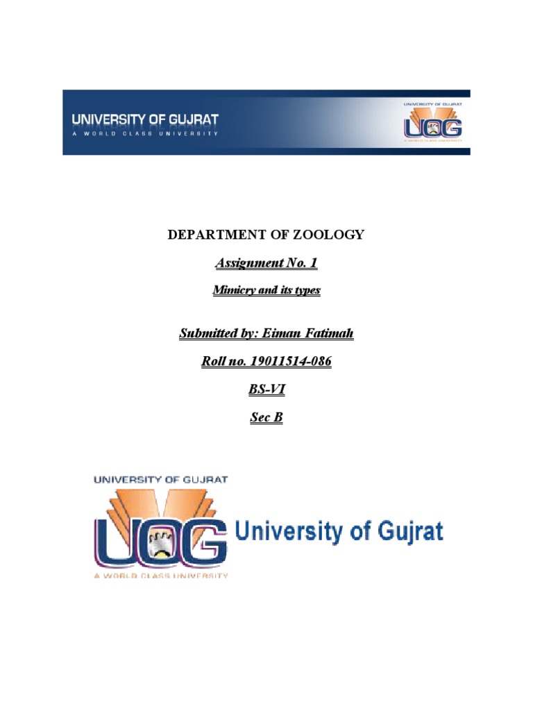 Mimicry | Download Free PDF | Mimicry | Ethology