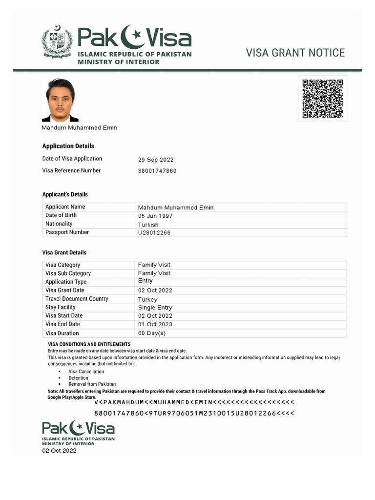 Visa 11 | PDF