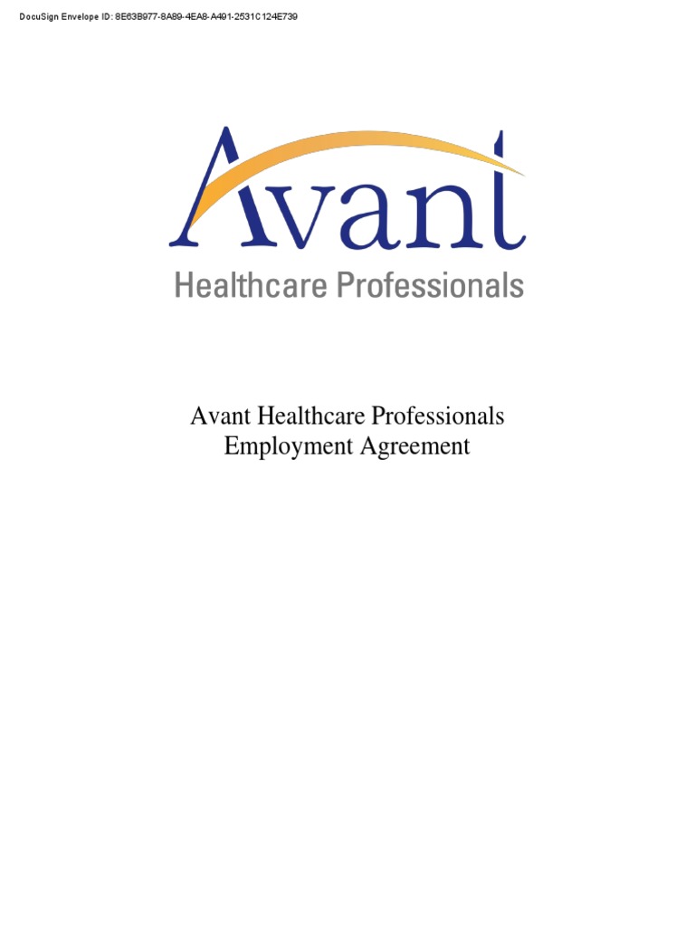 Avant Finaal Agreement Pdf Employment Overtime