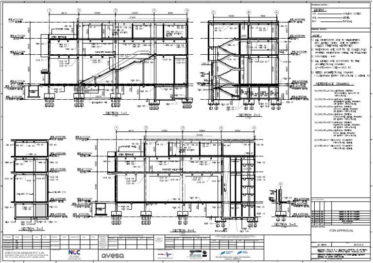 Structcon Designs Pvt. LTD.: For Approval | PDF