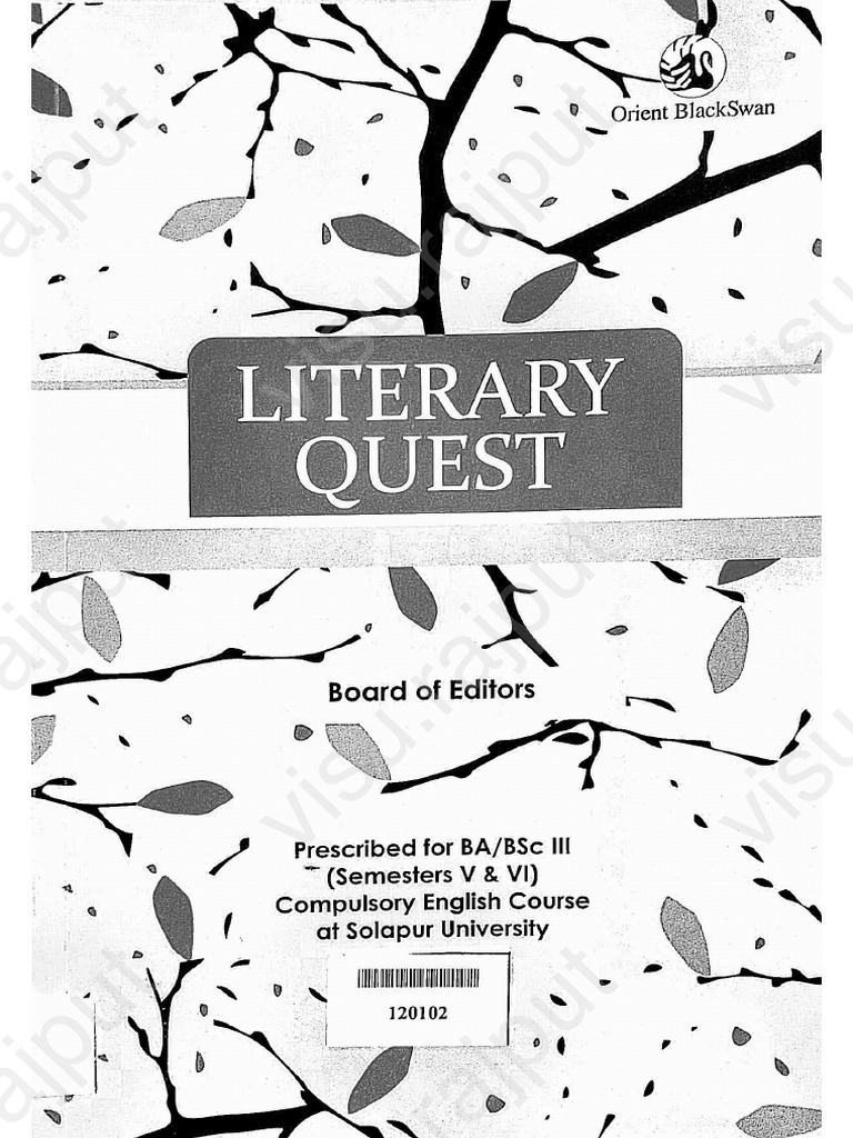 Sem 5 (Literary Quest Book) | PDF