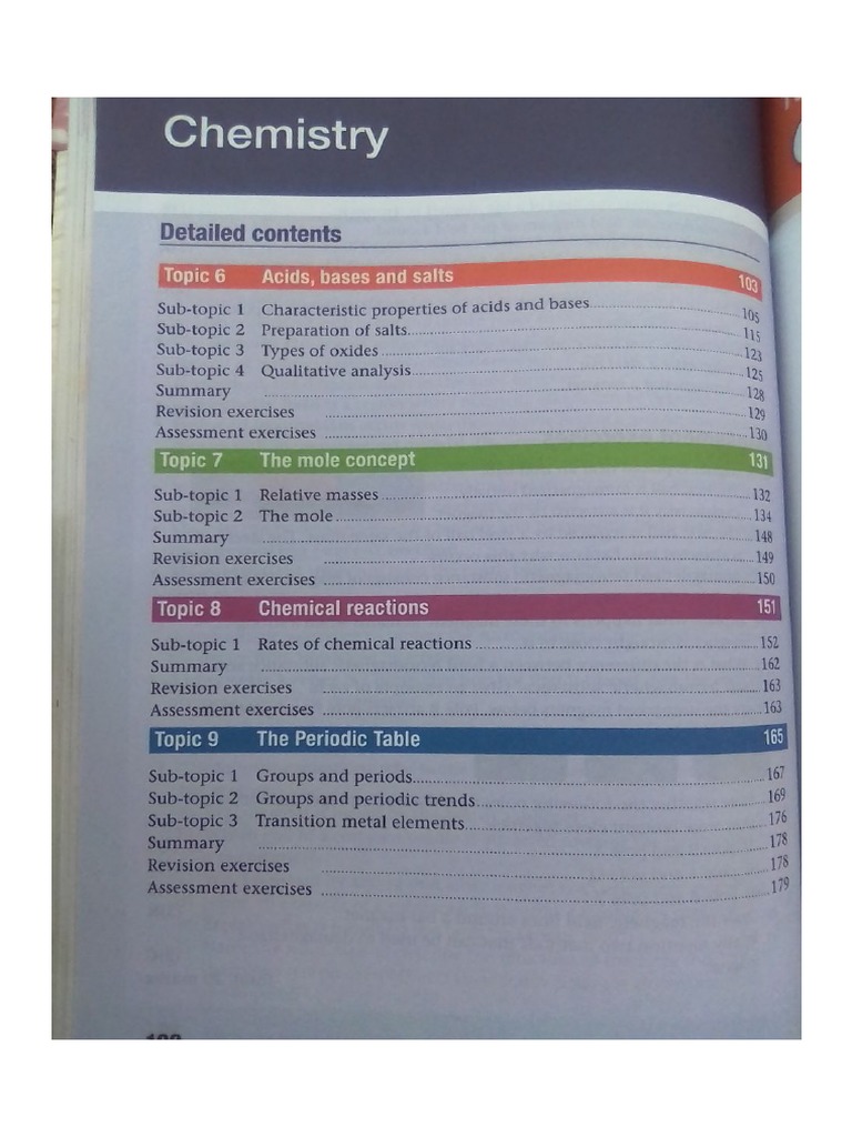 Progress in Science G11 (Chemistry) | PDF