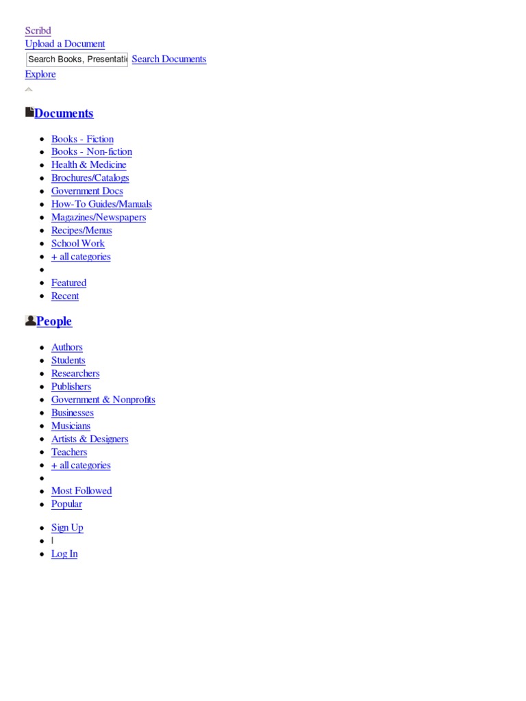 Versant | PDF | Scribd | Web 2.0