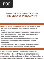 Five Main Branches of Philosophy | PDF | Rationalism | Epistemology
