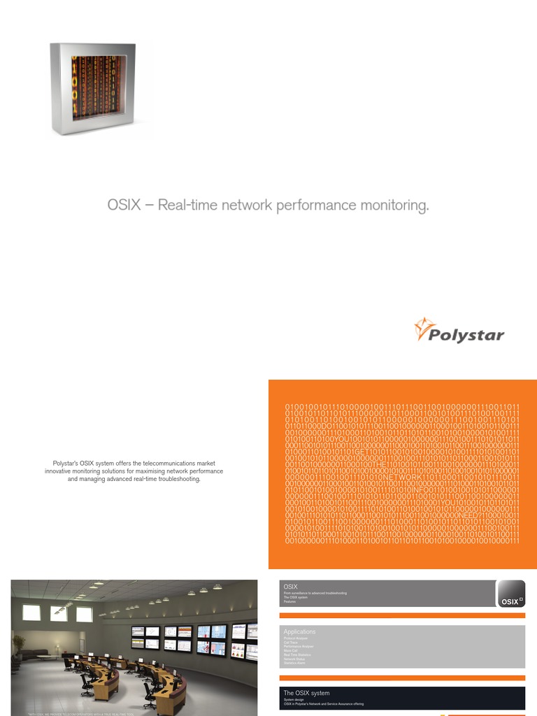 OSIX Real-Time Network Performance Monitoring. | PDF | Computer Network | Real Time Computing