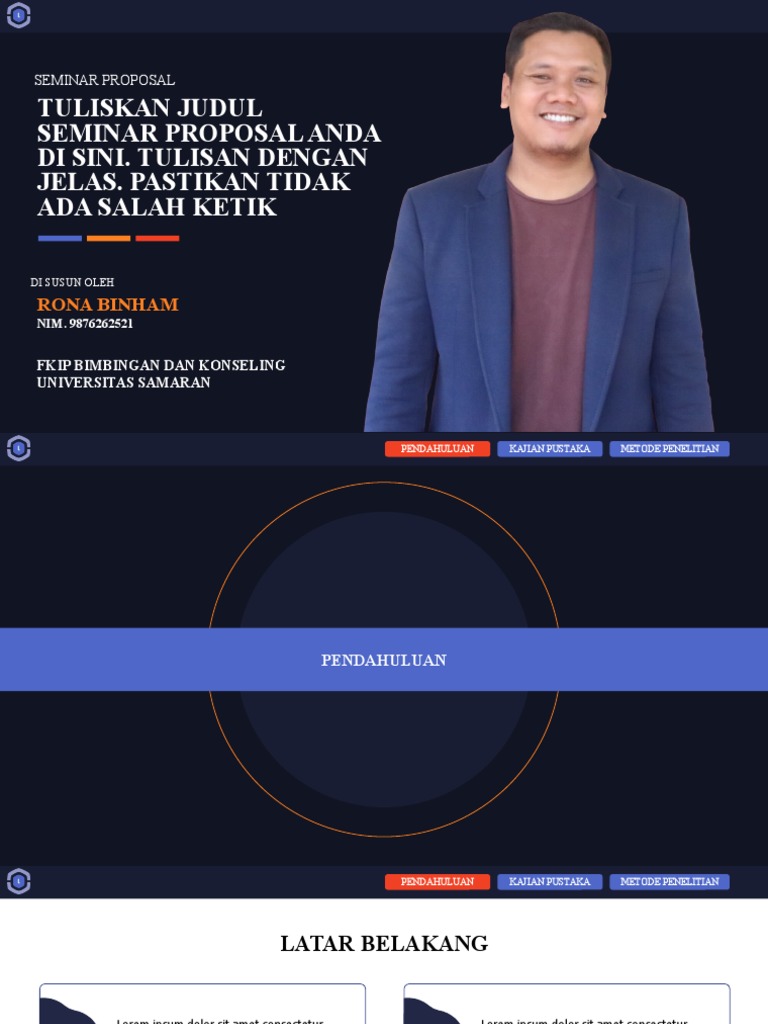 Sempro Powerpoint Template | PDF