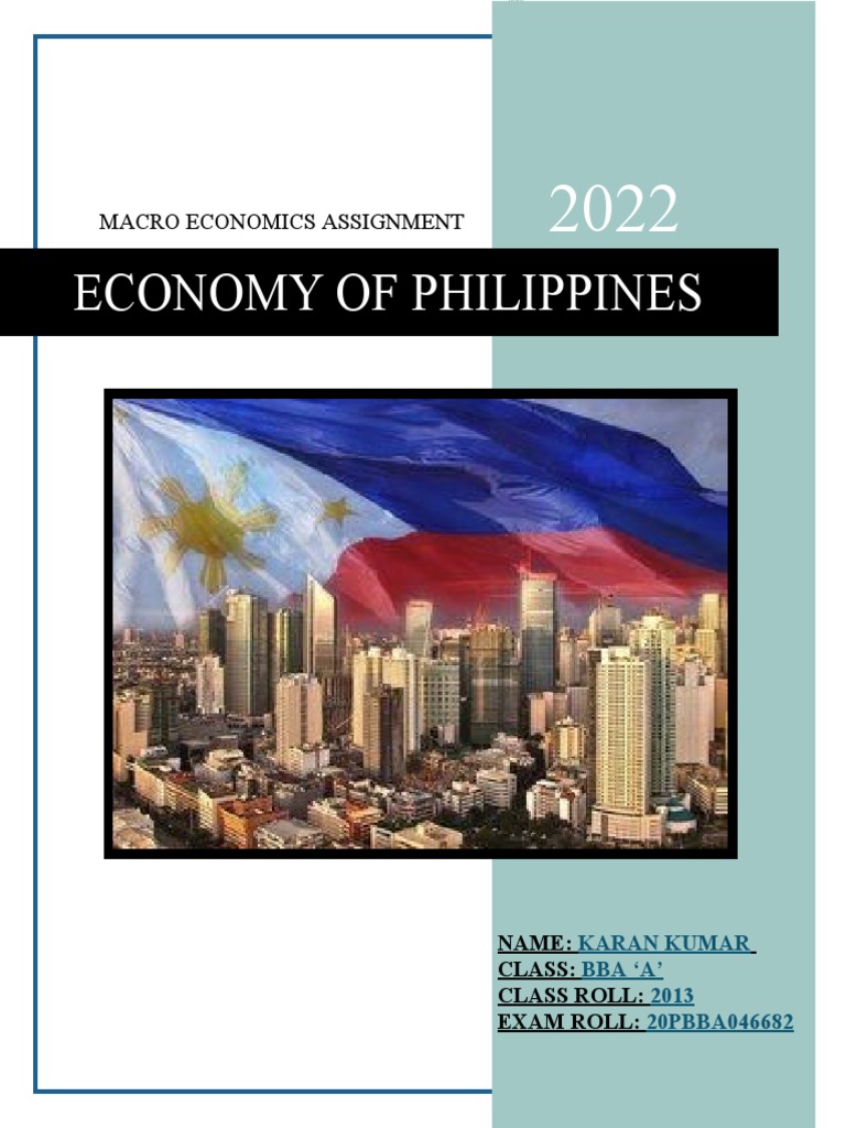Economy of the Philippines Overview | PDF | Business Cycle | Inflation