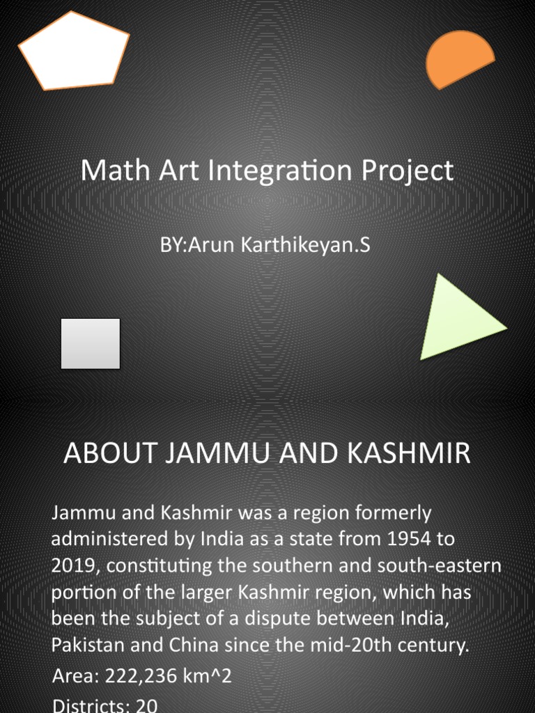 Math Art Integration Project... | PDF