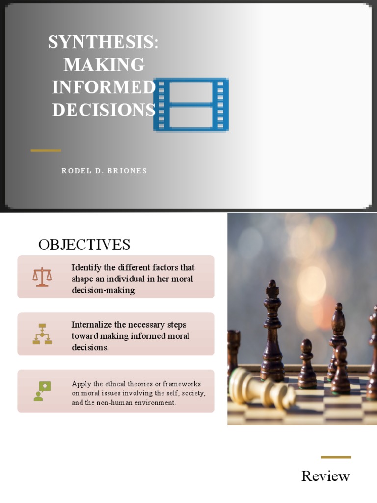 Making Informed Decisions | PDF | Morality | Objectivity (Philosophy)