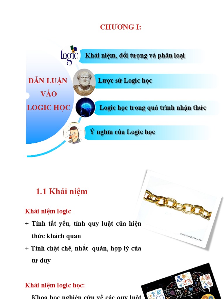 SLIDE LOGIC HỌC | PDF