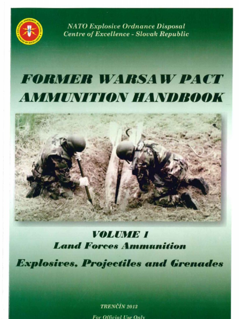 Nato Land Forces Ammonition Vol 1 Rockets and Missiles | PDF