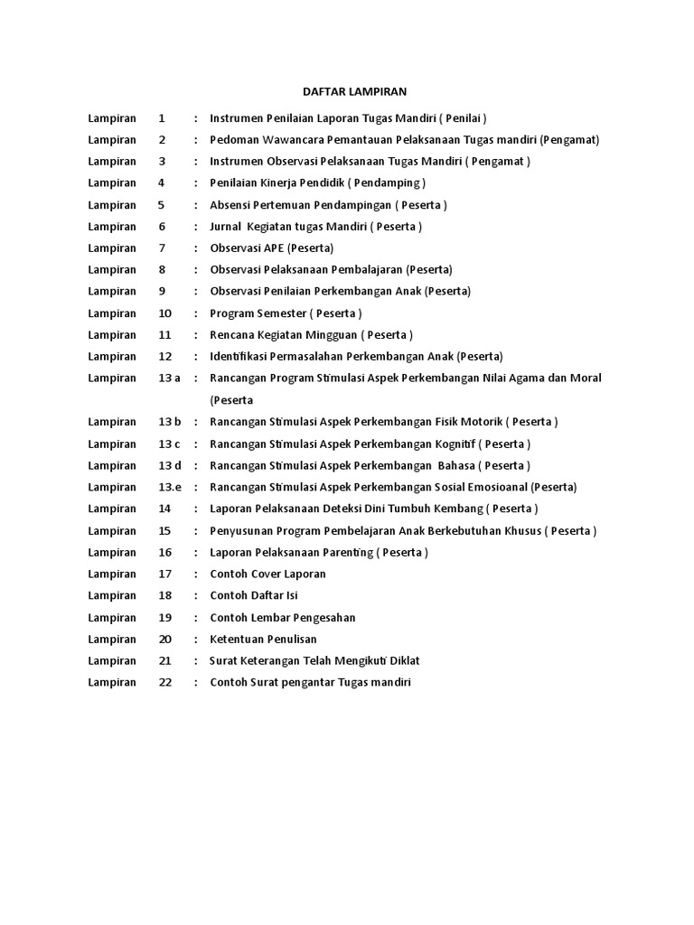 Lampiran Tugas | PDF