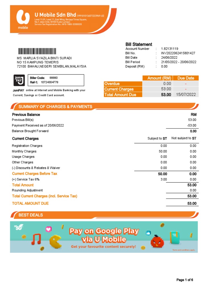 Ebill 13072638909 | Download Free PDF | Payments | Credit Card Ebill 13072638909 | Download Free PDF | Payments | Credit Card