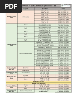 2022 IEB Final Timetable | PDF | Human Communication | Languages