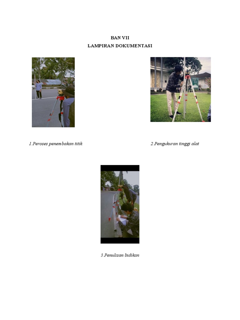 METODE PENGUKURAN DAN PENGAMATAN UNTUK SURVEI TANAH | PDF