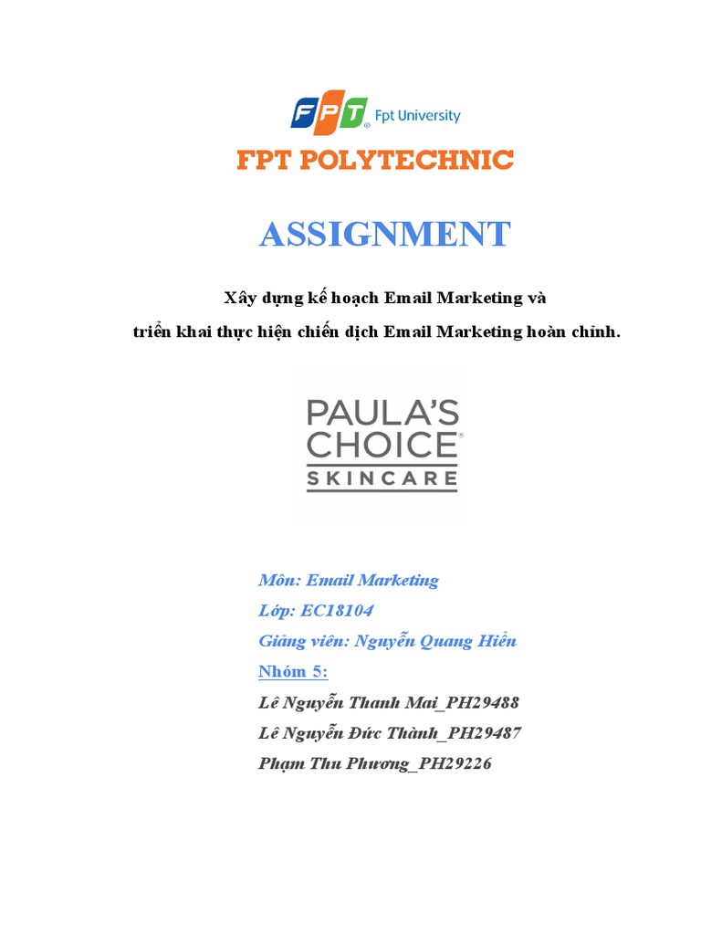 Email Marketing - Asignment | PDF