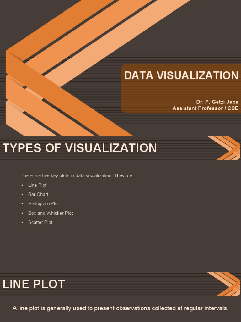 Data Visualization: Dr. P. Getzi Jeba Assistant Professor / CSE | PDF | Data Analysis | Statistics