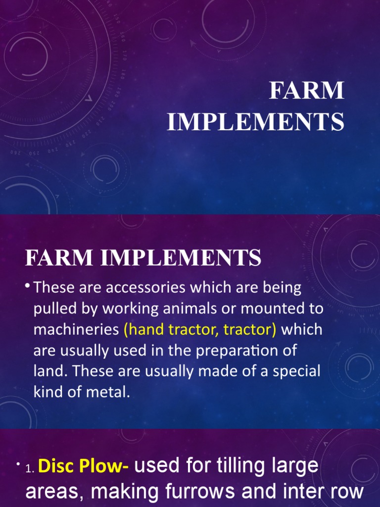 2 Farm Implements 2020 | PDF