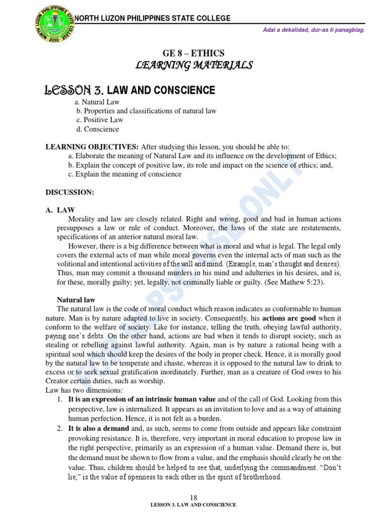 Orca | PDF | Natural Law | Conscience