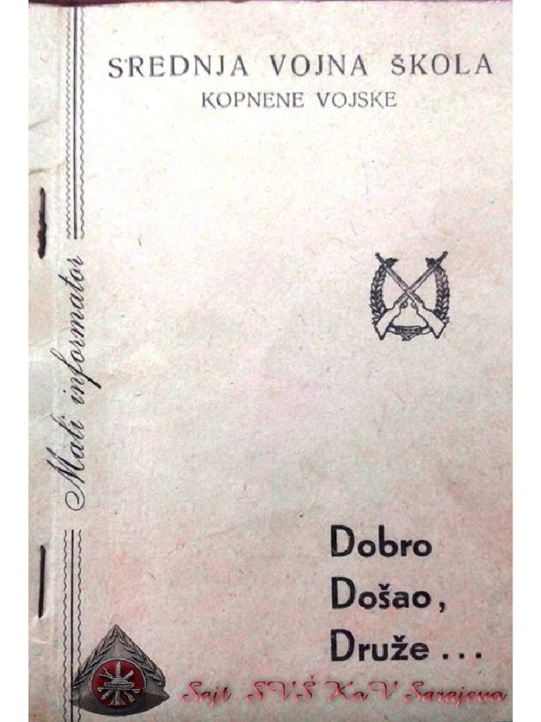 SVS KoV - Mali Informator | PDF