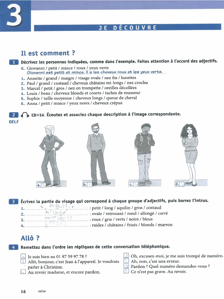 Francés Tema 3 Part 1 | PDF