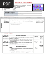 MIERCOLES 5 - SESIÓN DE APRENDIZAJE Divertido Es Agrupar Con Frutas | PDF | Cognición