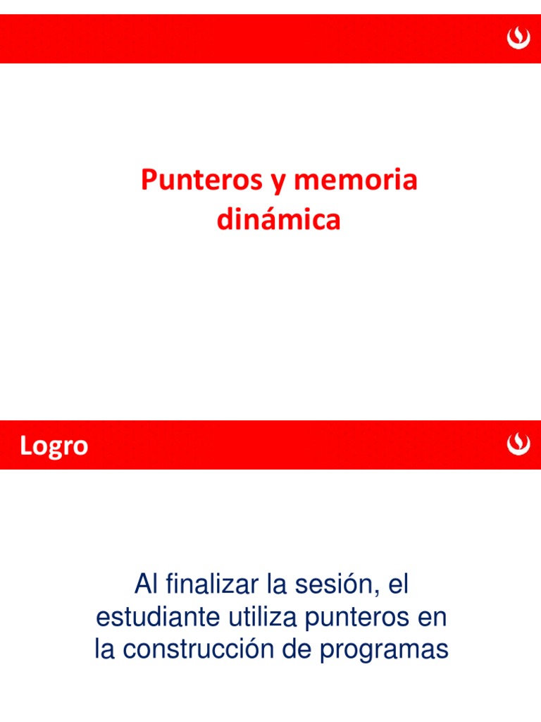 Semana 09 - Punteros | PDF | Puntero (Programación de computadora) | C