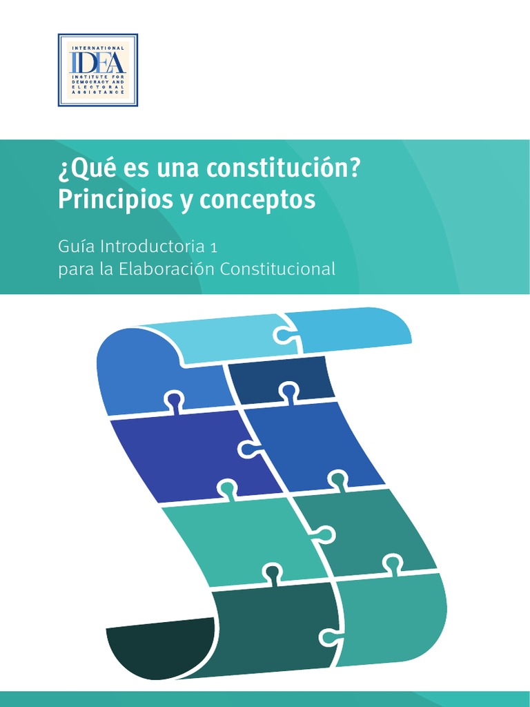 Que Es Una Constitucion Principios y Conceptos | PDF | Constitución ...