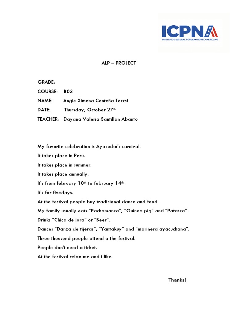 ICPNA Basic 1 | PDF | Art