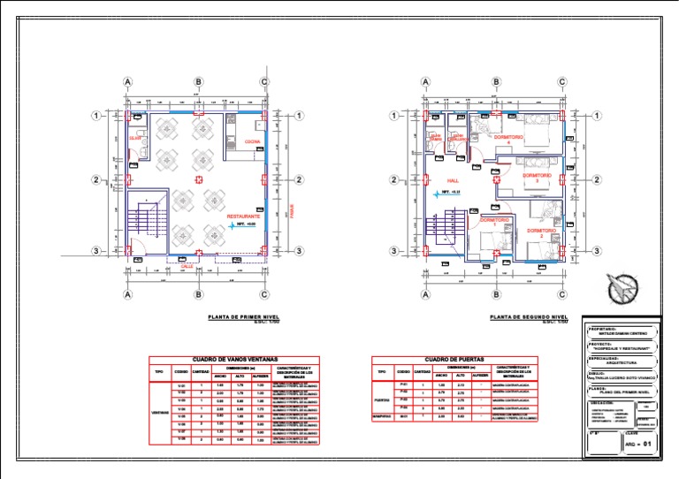 A1 Plano de Plantas | PDF