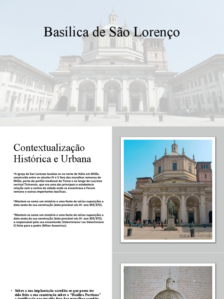 Trab. História | PDF | Milão | Império Romano