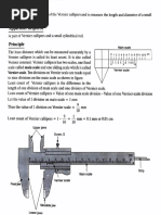 5C Revision Worksheet On Vernier Calipers Answers (1E) | PDF ...