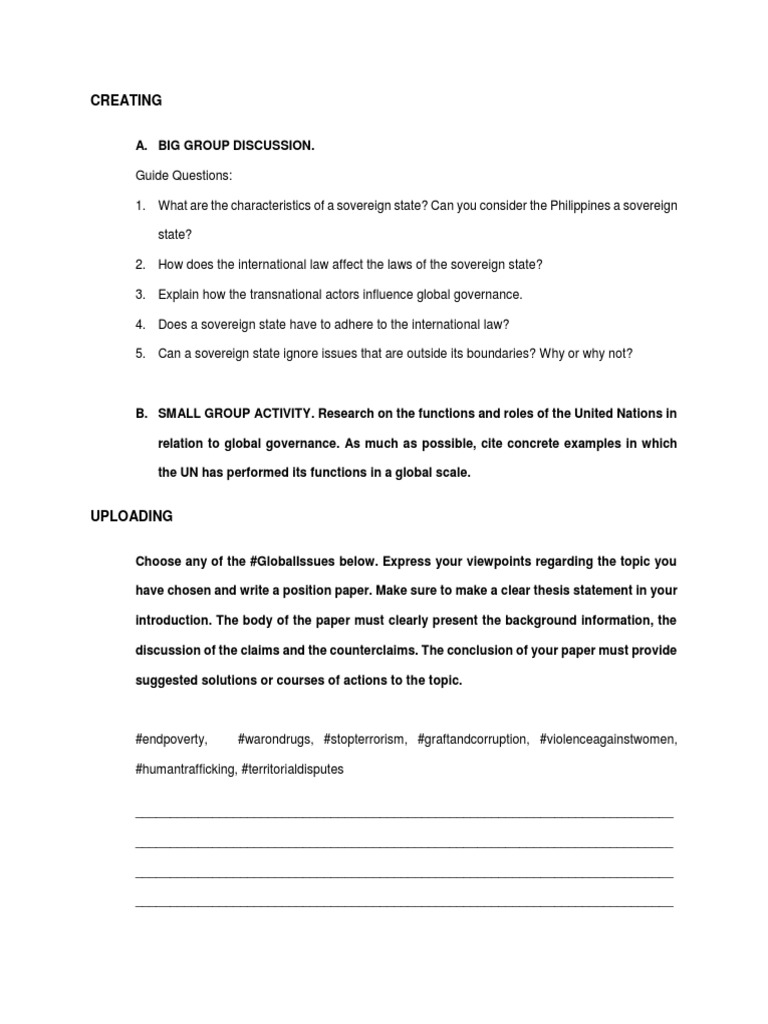 TCWD Week 5 | PDF | International Law