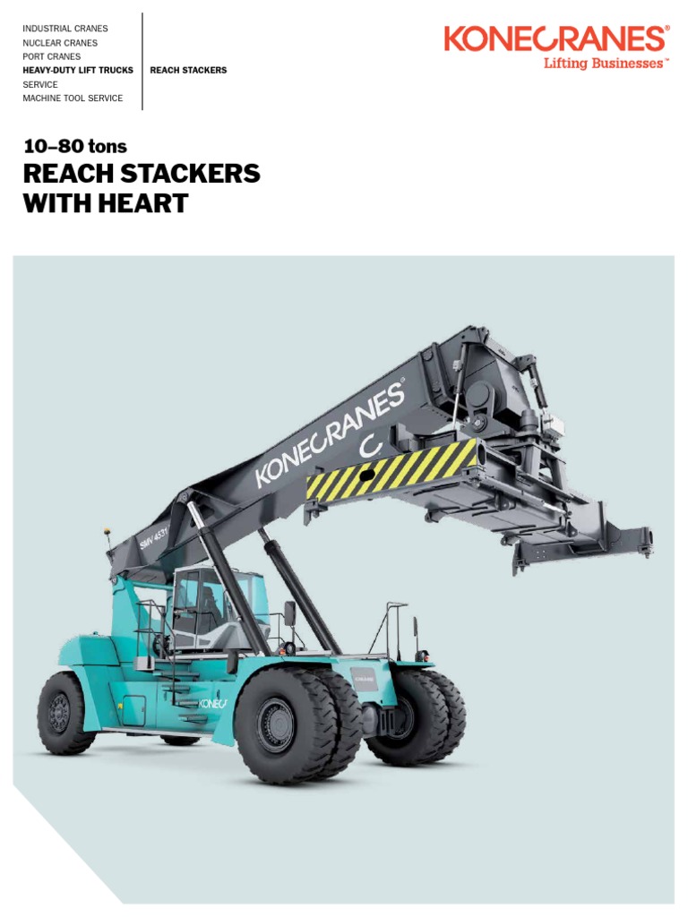 Konecranes Brochure Lifttrucks RST en 2015 | PDF | Truck | Elevator