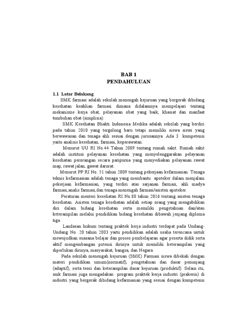 Bab 1 Dan Bab 2 | PDF | Pengembangan Diri