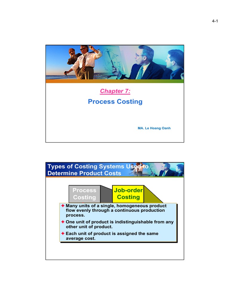 Chapter 7.process Costing - For Students - Part1 | PDF | Cost | Labour Economics