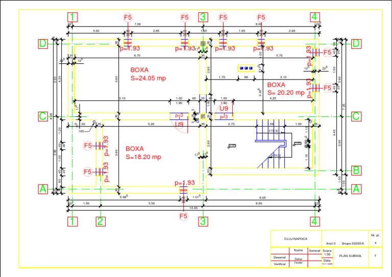 4 Plan Subsol-Layout2 | PDF