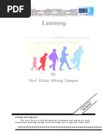 Module in ED101 Child and Adolescent Learners and Learning Principles ...