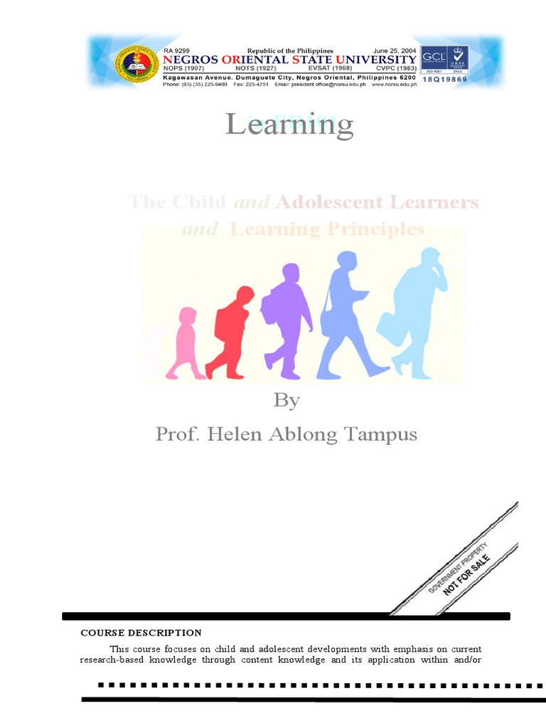 Module 2: Biological Development in ED101 | PDF | Learning | Teaching ...