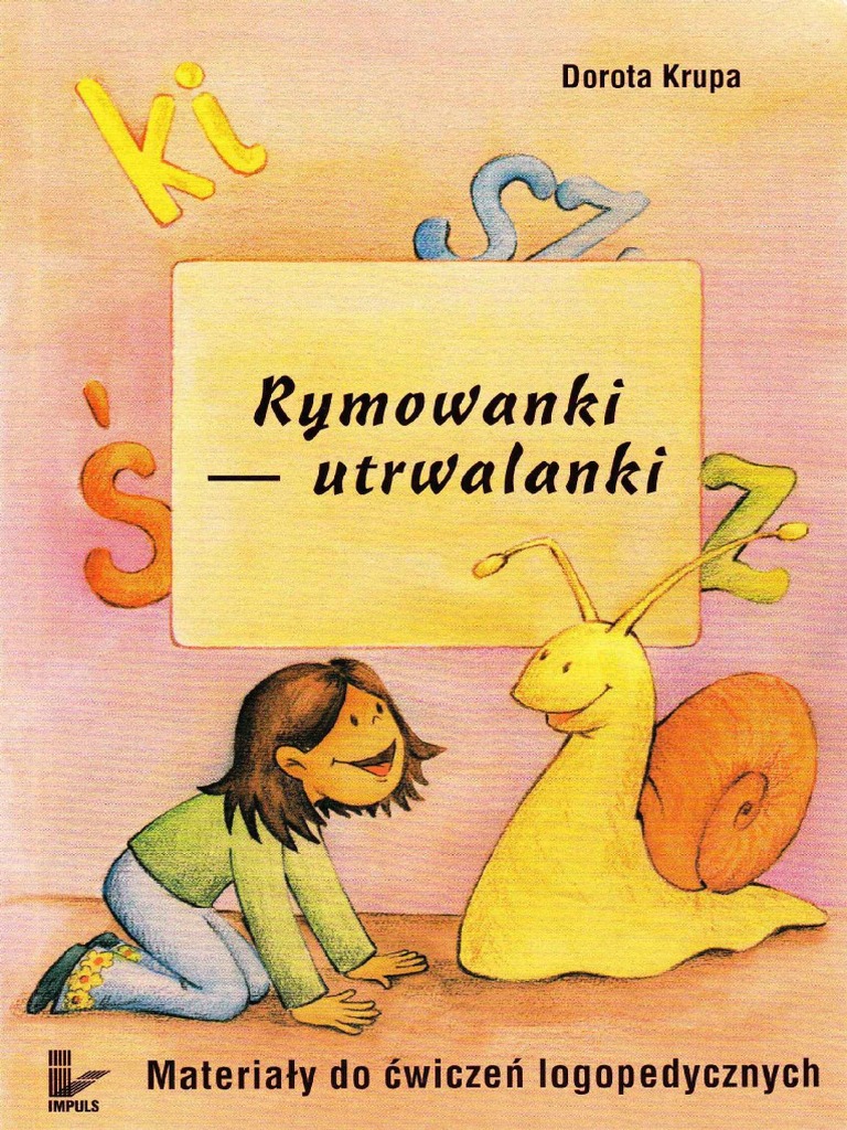 Rymowanki Utrwalanki Dorota Krupa | PDF