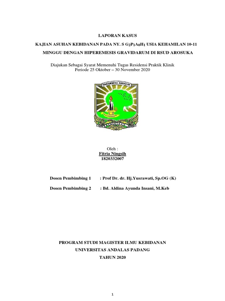 Revisi ANC 1 HEG Fitria | PDF